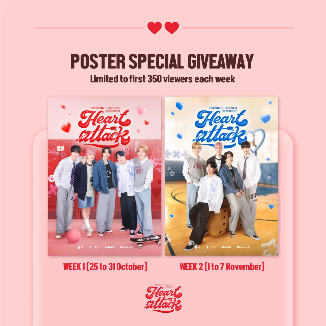 ‘TOMORROW X TOGETHER VR CONCERT: HEART ATTACK’ screening exclusively