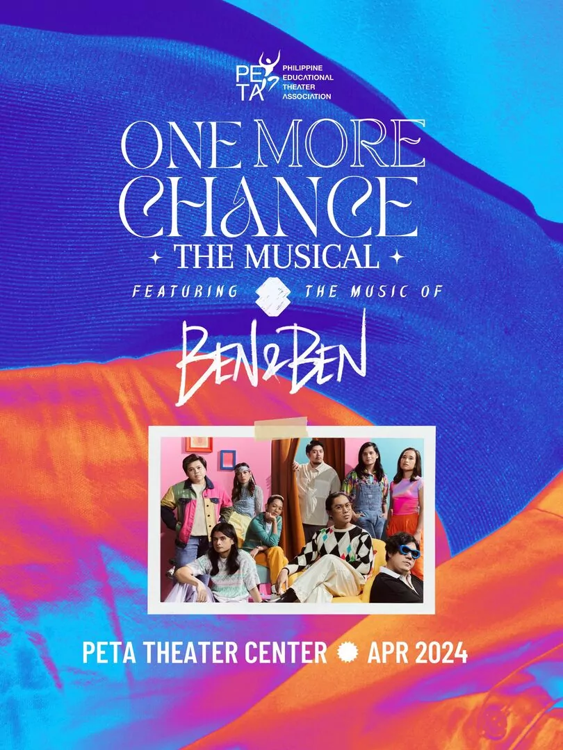 'One More Chance The Musical' featuring the music of Ben&Ben is coming